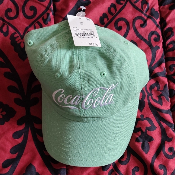 Coca Cola | Accessories | Coca Cola Mint Green Cap | Poshmark
